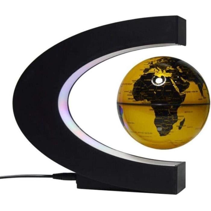 Creative Glowing Globe Sphère Flottant Magnétique Lévitation Sphère ...