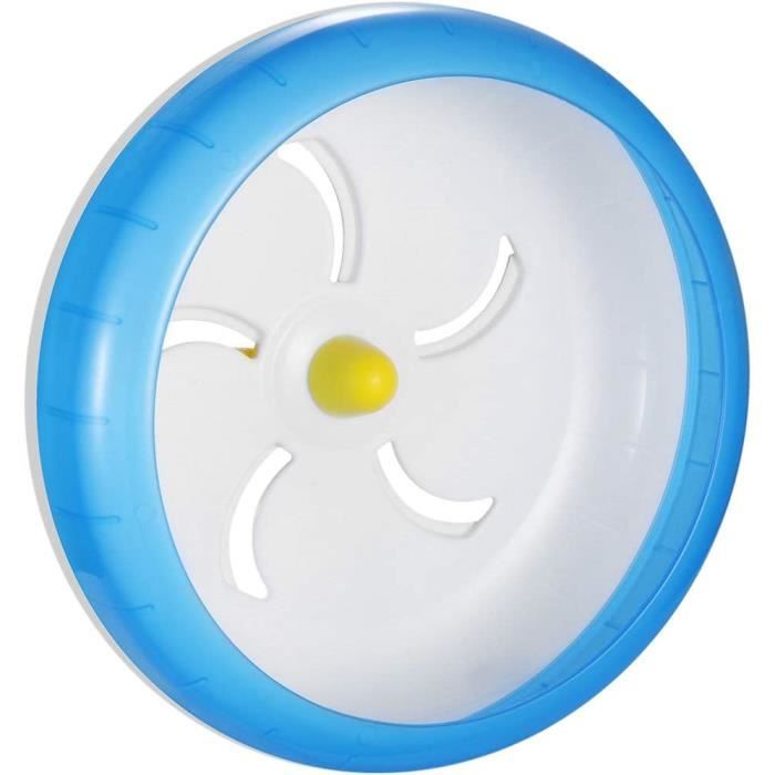 Roue de hamster - Silent Spinner - Bleu - Plastique - Cdiscount