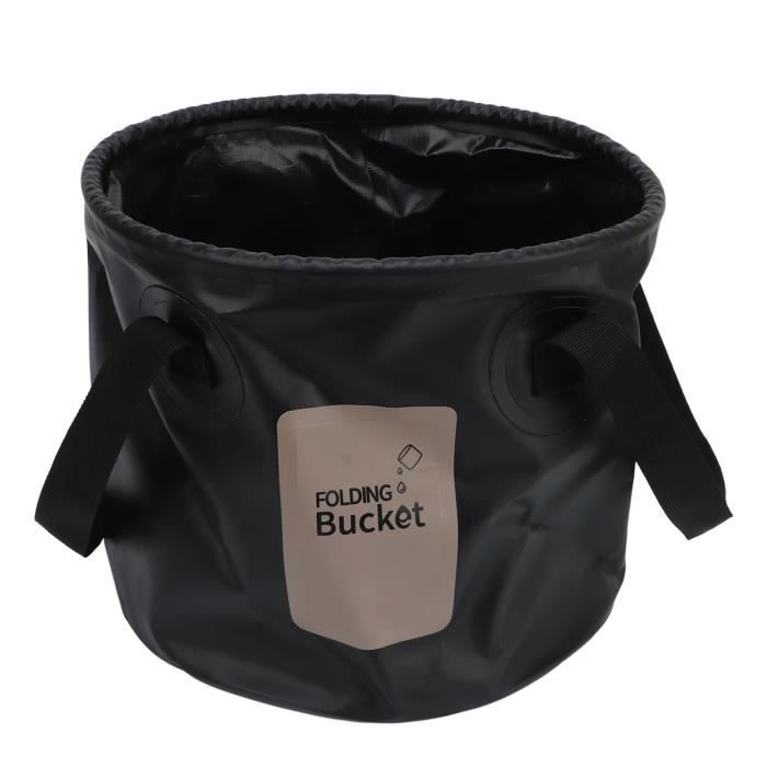 TAM Seau pliable,10L Seau à eau pliant multifonctionnel, pour voyage en ...