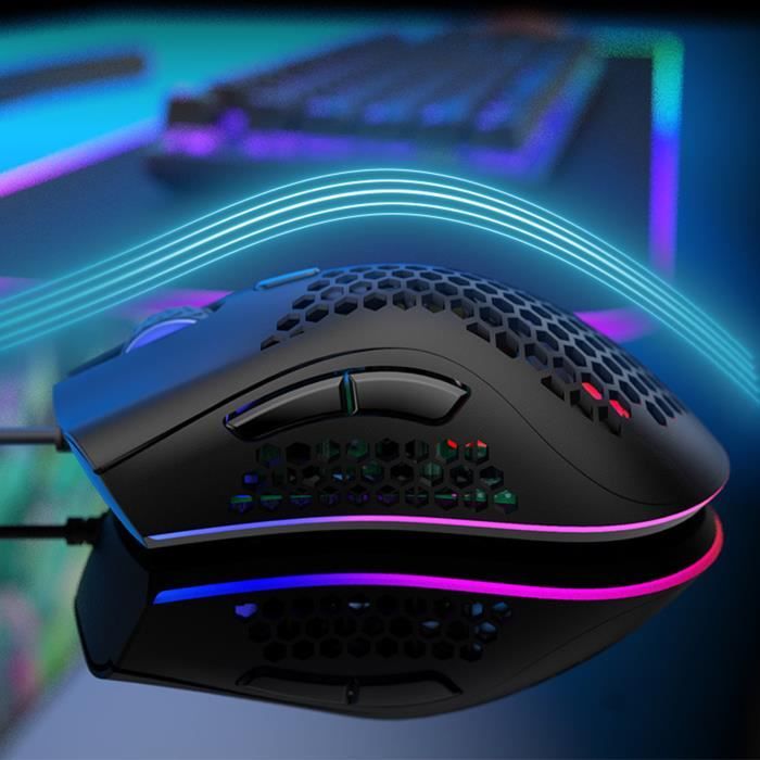 Souris filaire Souris de Jeu Filaire Légère Souris Creuse Ergonomique à ... Souris filaire Souris de Jeu Filaire Légère Souris Creuse Ergonomique à ...