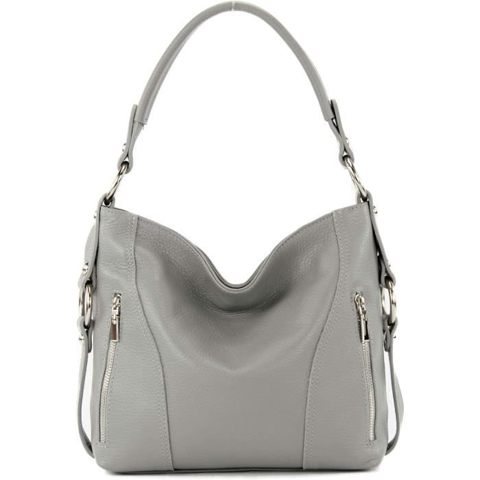 T202 Sac à Bandoulière En Cuir Italien Pour Femme U20858 Cdiscount