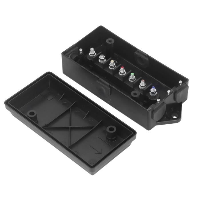 GOTOTOP Trailer Junction Box, Car Connector Box Waterproof for ...