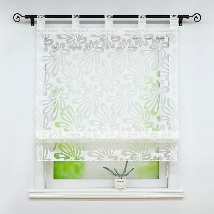 Joyswahl®Store bateau Voilage fenêtre à motif floral "Olivia ...