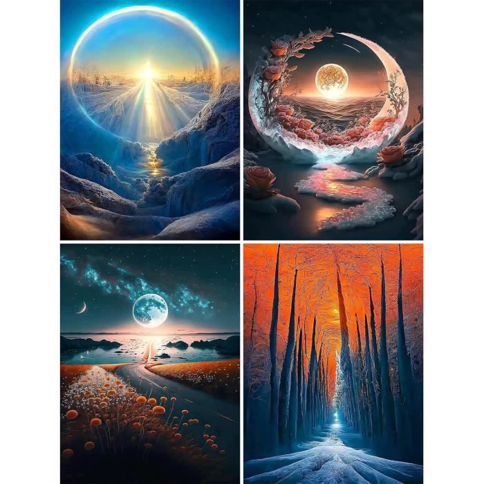 Diamond Painting Complete Set With Diamond Painting Accessories, Set De ...