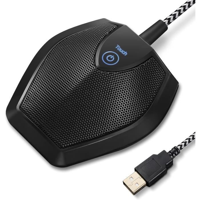 Microphone de conférence USB PC, condensateur omnidirectionnel pour A6 ...