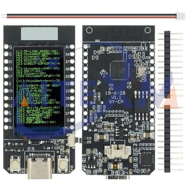 Circuits intégrés,T-Display ESP32--Carte De Développement De Modules ...