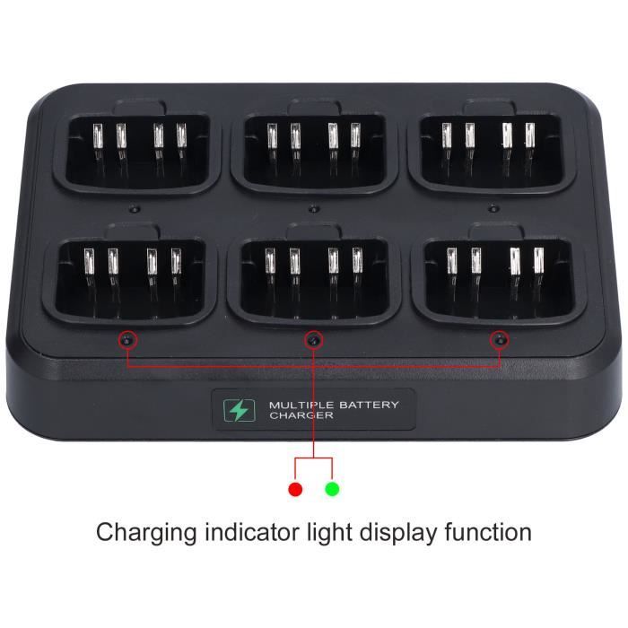 RHO- station de chargement de talkie-walkie multi-unités Chargeur de ...