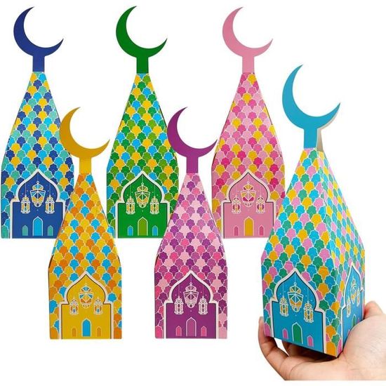 Eid Mubarak Sacs Cadeaux Décoratifs Ramadan, Décoration Musulmane, Sacs ...