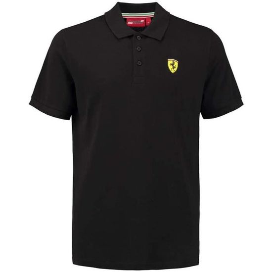 Polo Ferrari Scuderia Officiel Rouge F1 - Cdiscount Prêt-à-Porter