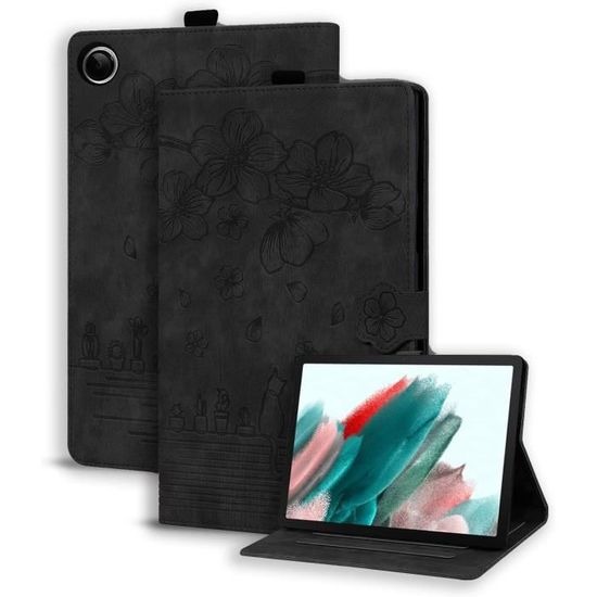 Coque Samsung Galaxy Tab A8 10.5 2021,Pu Cuir Cover Tablette Housse De ...