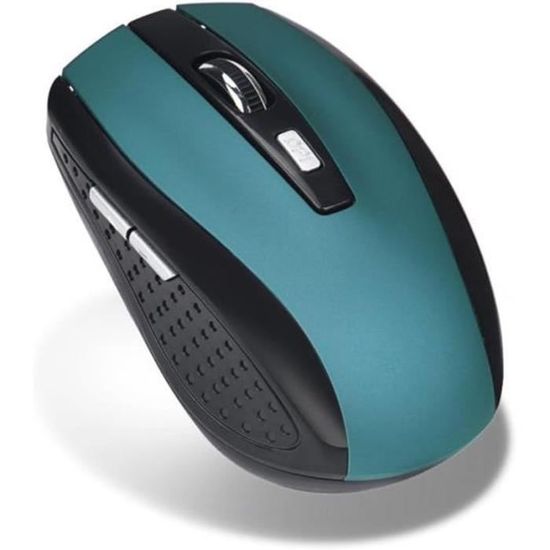 Souris Sans Fil Mince Ultra 2.4 Ghz Wireless Gaming Mouse Usb Récepteur ...