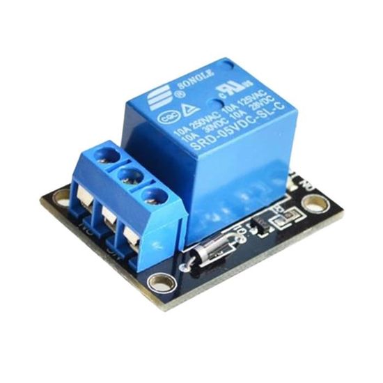 RELAIS ELECTRONIQUE 1 module de relais 1 canal 5V - Cdiscount Bricolage