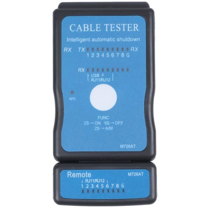 Testeur de câbles réseau USB LAN RJ45 RJ11, imprimante multifonction ...