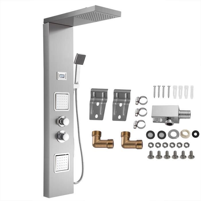 FAN Panneau Colonne de Douche Hydromassante avec écran LCD - Cdiscount ...