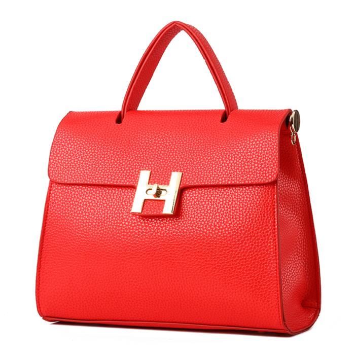 Go4U® PU Epaule Sacoche Femme -Loisir-Voyage Sac à Main enveloppe ...