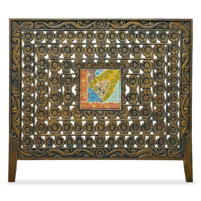 Tête de Lit en Bois Design "Ralya" 160cm Bronze - Cdiscount Maison