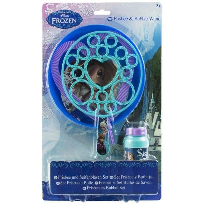 Frisbee à Bulles - Ak Sport - La Reine des Neiges - Mixte - Bleu - 3 ...
