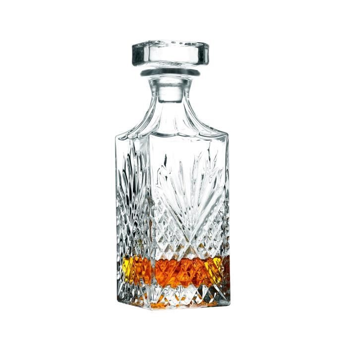 Verres - Verrines - Carafes,Bouteille de Whisky en cristal en verre,européenne,bouilloire à vin ...