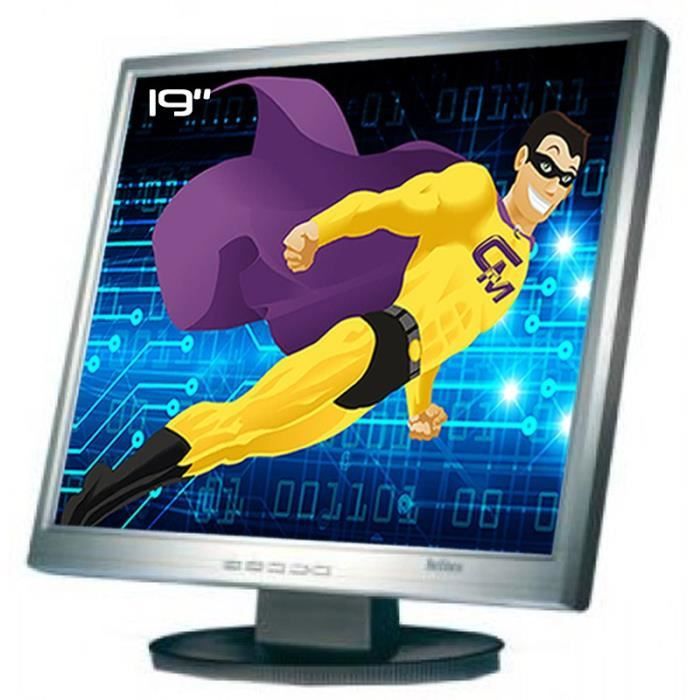 Ecran PC Pro 19" Belinea 1930 S1 BJ10001 LCD TFT TN VGA DVI Audio ...