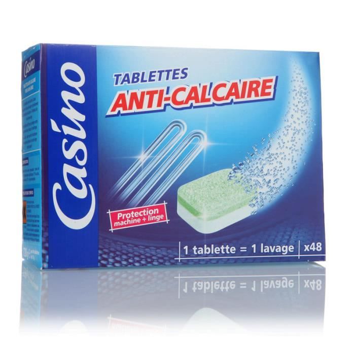 Lot de 48 pastilles anti-calcaire - 720 g - Cdiscount Electroménager