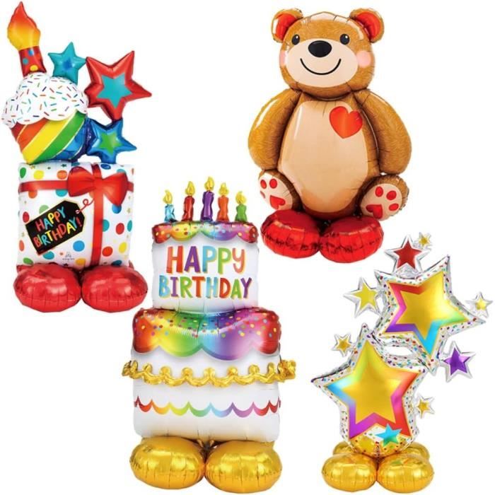 Grand Ballon Nounours Gonflable, Géant Ballons De Mignon Ours, Ronds ...