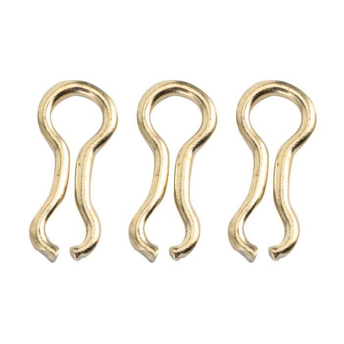 EJ.life Boucle de moule à vis de pêche à la carpe 300 pièces fil de ...