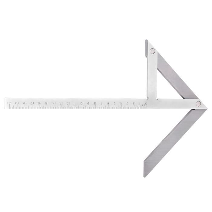 JIE Jauge D'Angle Règle D'Angle, Rapporteur, Marqueur De Points ...