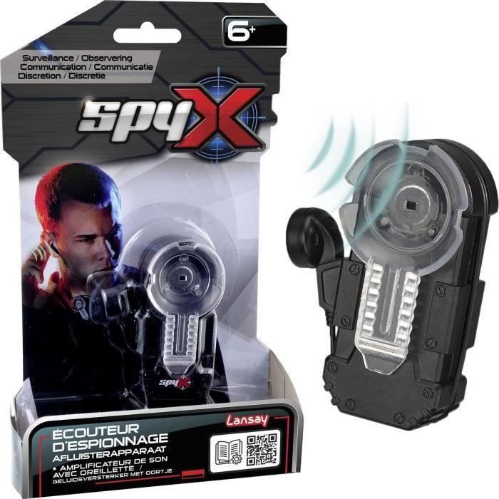 SHOT CASE -Spy X – Écouteur D'Espionnage - Jouet & Accessoires d'Espion ...