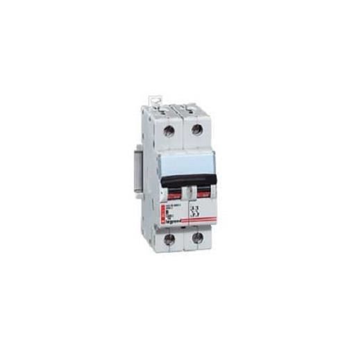 Legrand 006472 - Disjoncteur magnéto-therm DX 6000 - Lexic à vis - 2P 40A 230/400V courbe C ...