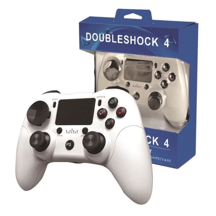 Manette de Jeu Bluetooth Pour PS4 USB Connection Joystick Game ...