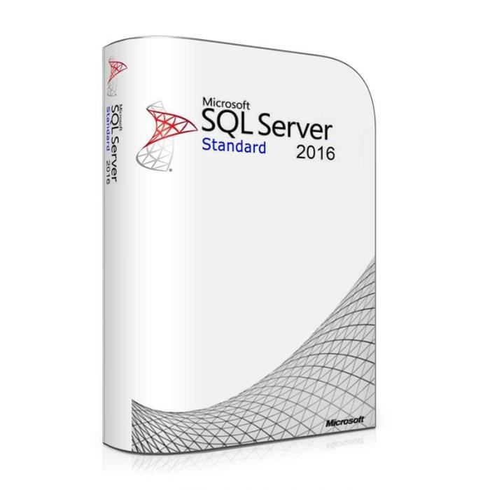 MS SQL Server 2016 Standard License Activation Key - Cdiscount Informatique