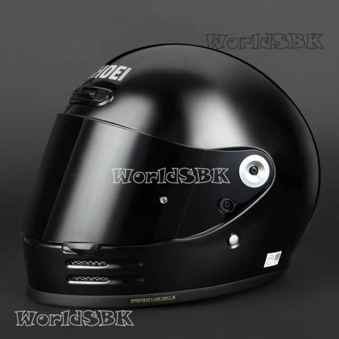 SHOEI Glamster CPB-1V Moto Casque Lentille Rétro Intégral Casque ...
