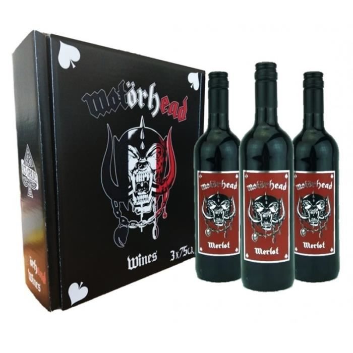 MOTORHEAD VINS PAYS DOC MERLOT 3*75CL - Profil client: ORIGINALE ...