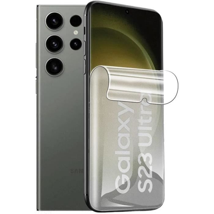 [2Pcs] Film De Protection D'Écran Hydrogel Pour Samsung Galaxy S23 Ultra(6.8")[Clear Hd] Film ...