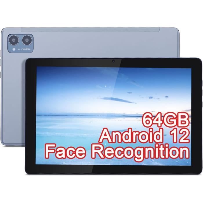 Tablettes 10", Android 12, 3 Go De Ram, 64 Go De Rom, Batterie 6000 Mah ...