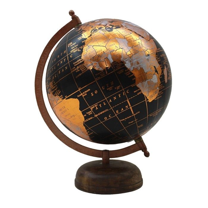 Carte Geographique - Planisphere - ORIGEN Home Decor Ballons Globe Rond ...