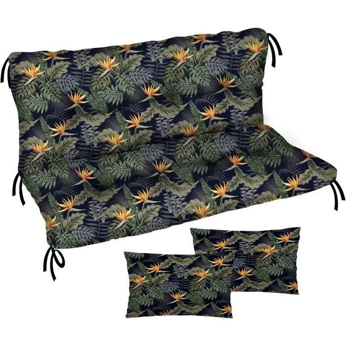 Coussin imperméable pour balancelle de Jardin, Matelas 100x50x50 pour ...