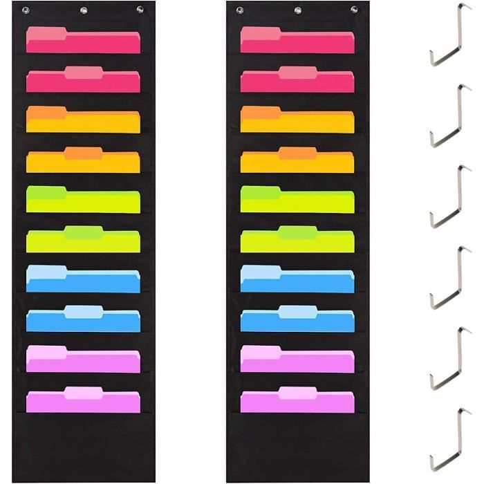 Tableau De Poche, Porte-Revue Document Mural, Rangement Magazine Tissu ...