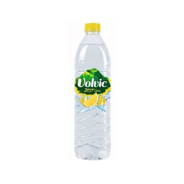 Volvic Zest Citron 1,5L (lot de 12) - Cdiscount Au quotidien