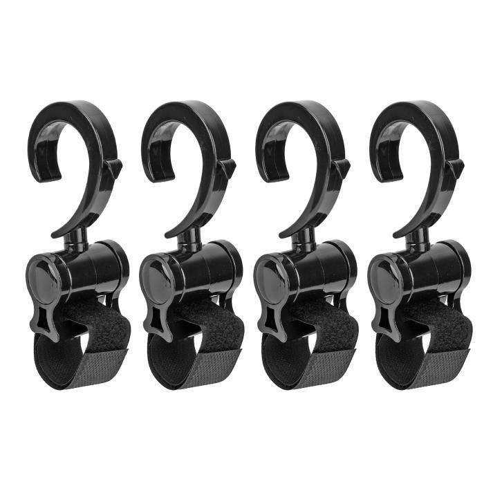 ZERODIS crochets de poussette de bébé Mommy Bag Hooks, Safe 4pcs ...