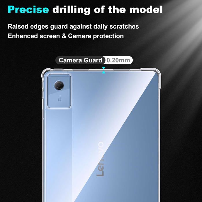 Coque Pour Lenovo Idea Tab 11" 2025,Ultra Transparent Étui De ...