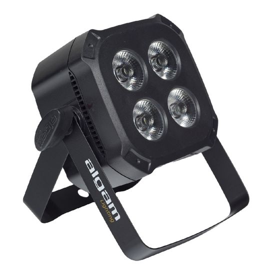 Projecteur PAR LED QUAD 4 x 6W 4-en-1 Compact Télécommande - Algam ...