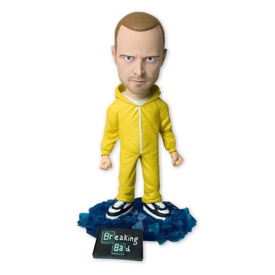 Figurine tête qui bouge Breaking Bad Jesse Pinkman combinaison jaune ...