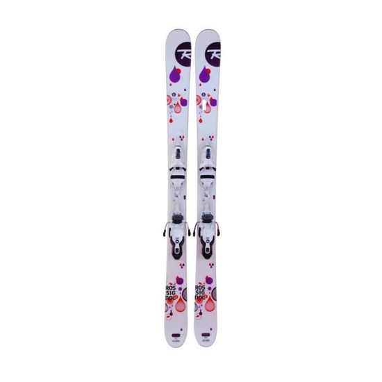 Ski Rossignol Trixie + fixations - Cdiscount Sport