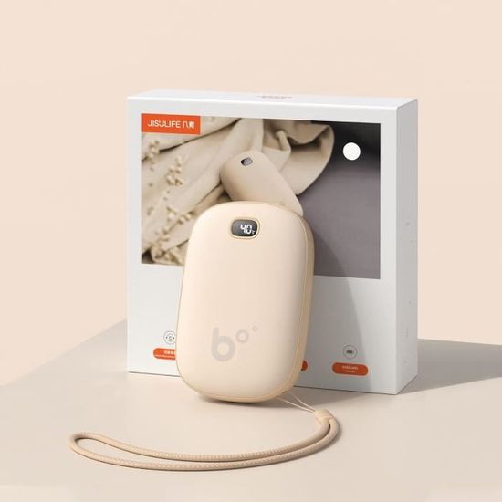 JISULIFE Chauffe-Mains, Rechargeables Chaufferette Main USB électriques ...
