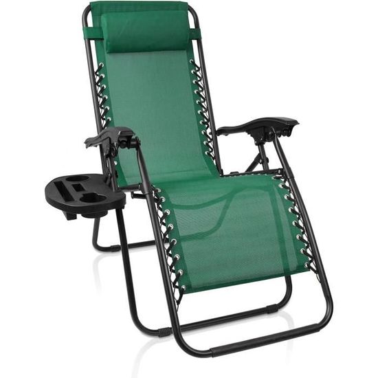 Chaise Longue Transat Jardin Plein Air, Transat De Plage Pliable, Bain ...