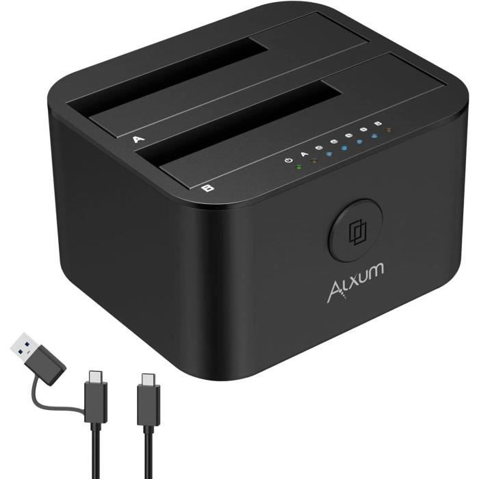 Station d'accueil pour Disque Dur with Double Baies Clone, USB 3.0 ...