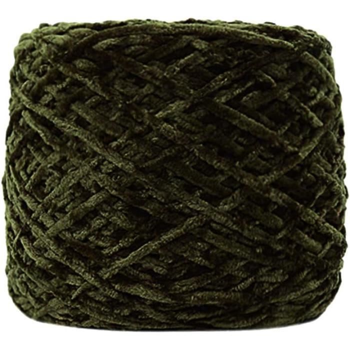 Fil À Crochet Et À Tricoter Velours Chenille Laine Moelleuse Laine De ...