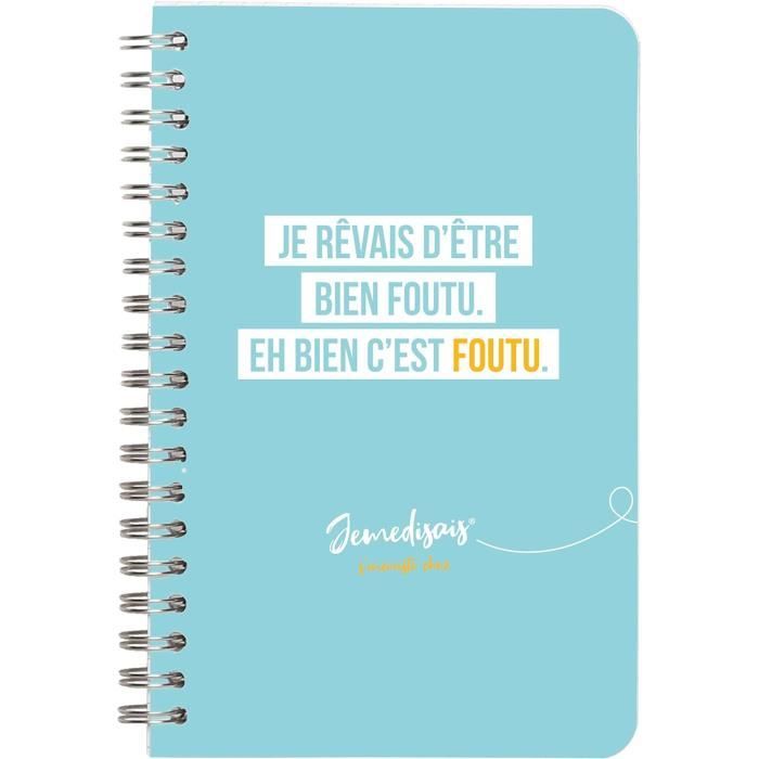 116012C - Un Carnet A Spirale Avec Texte Original 11X17 Cm 100 Pages ...