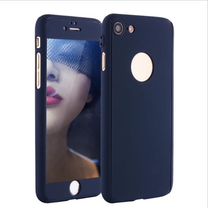 Pour Apple iPhone 7 Ultra-Mince Coque 360 ° de protection rigide ...